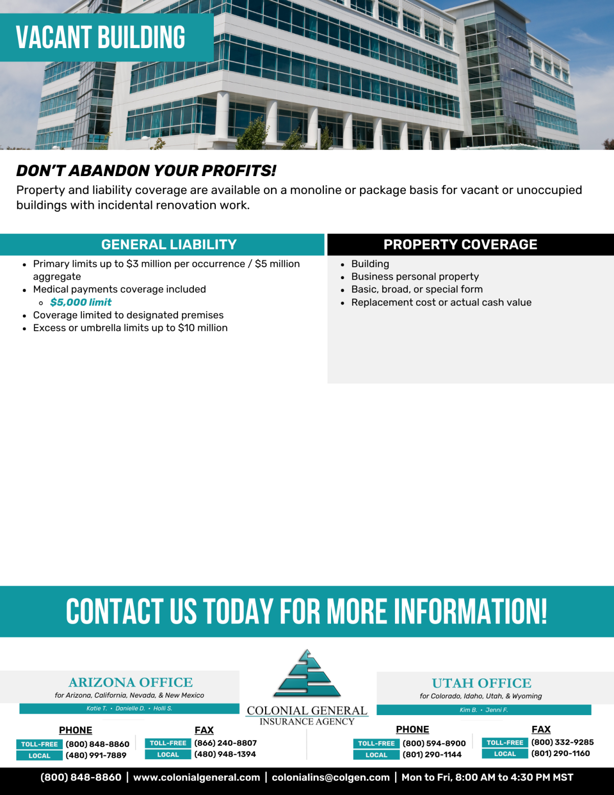 Colonial General Insurance Agency, Inc. | LinkedIn